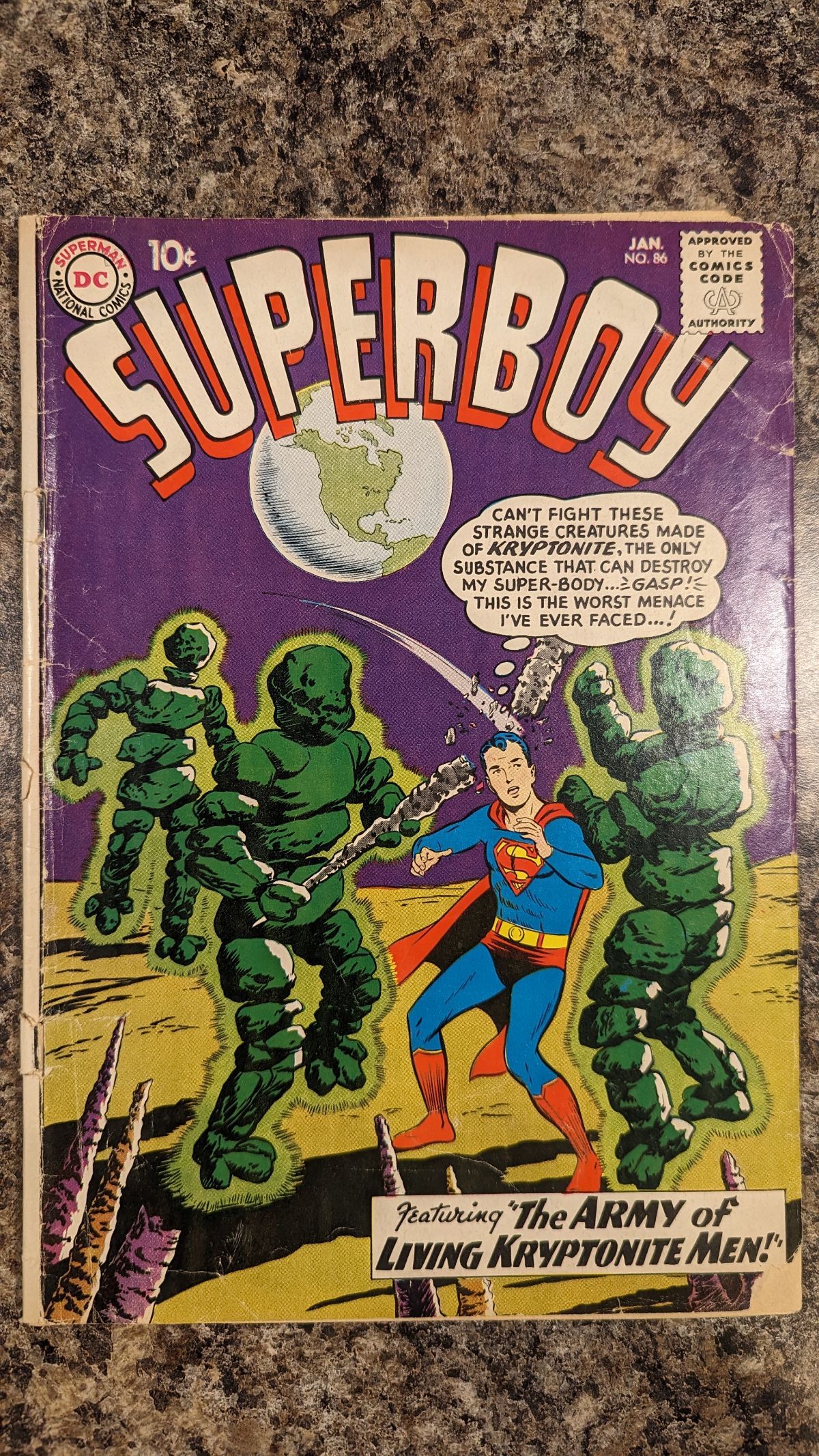 GA and SA Superboy keys - Golden/Silver/Bronze Age Only - CGC Comic ...