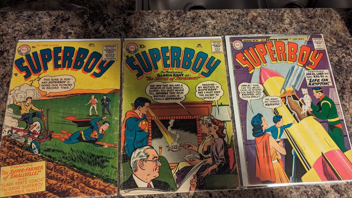 GA and SA Superboy keys - Golden / Silver / Bronze Age Only - CGC Comic ...