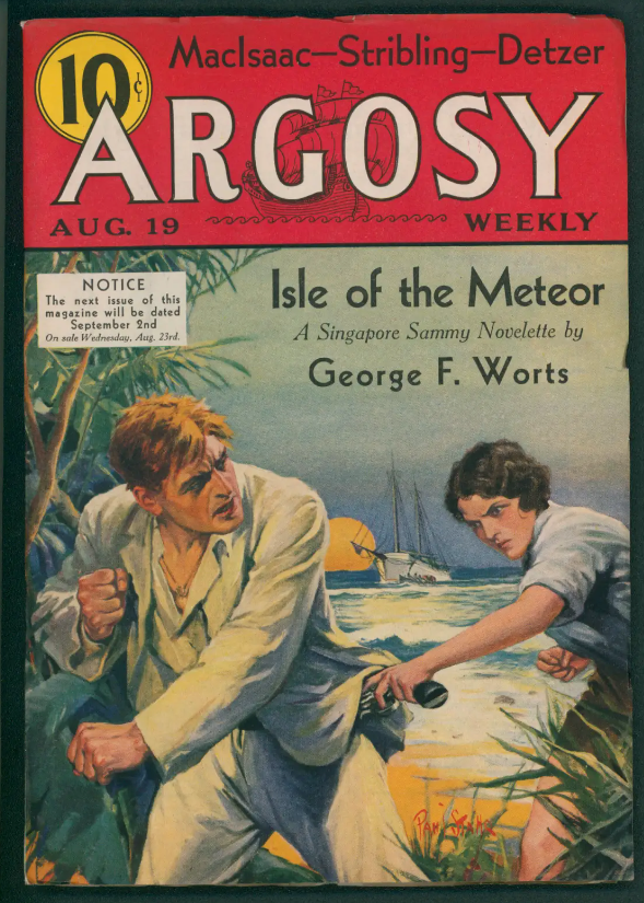 AWESOME question: Any vintage pulp covers with heroes that look like ...