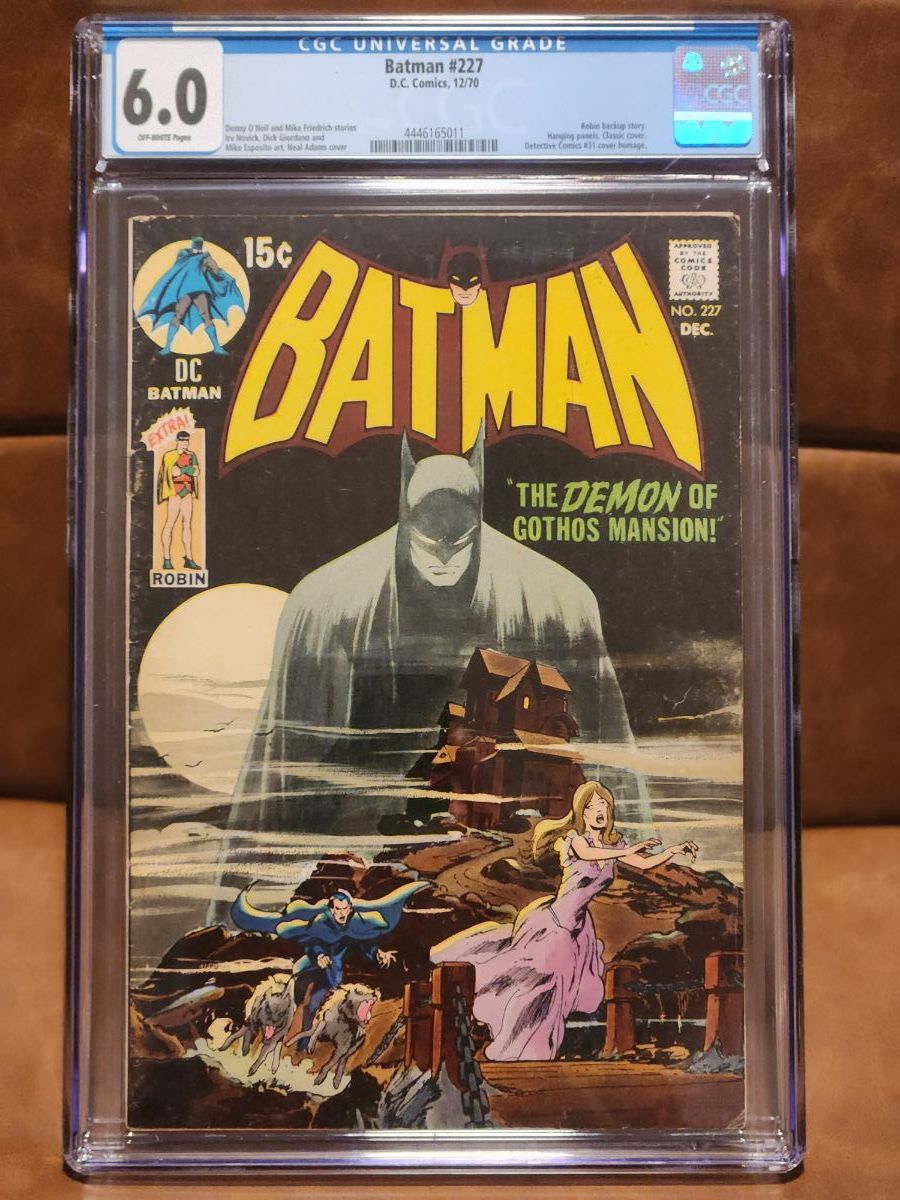 Batman 227 and 230 lot of 2 CGC slabs *CLOSED* - Golden/Silver/Bronze ...