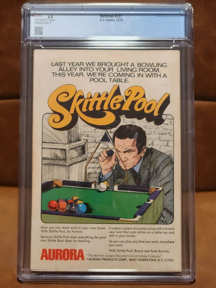 Batman 227 and 230 lot of 2 CGC slabs *CLOSED* - Golden / Silver ...