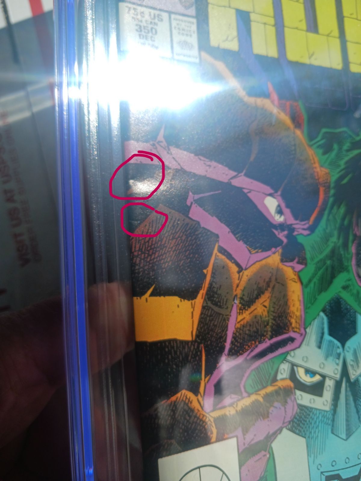 Tic marks and their effect on overall grade? - Comic Book Grading and ...