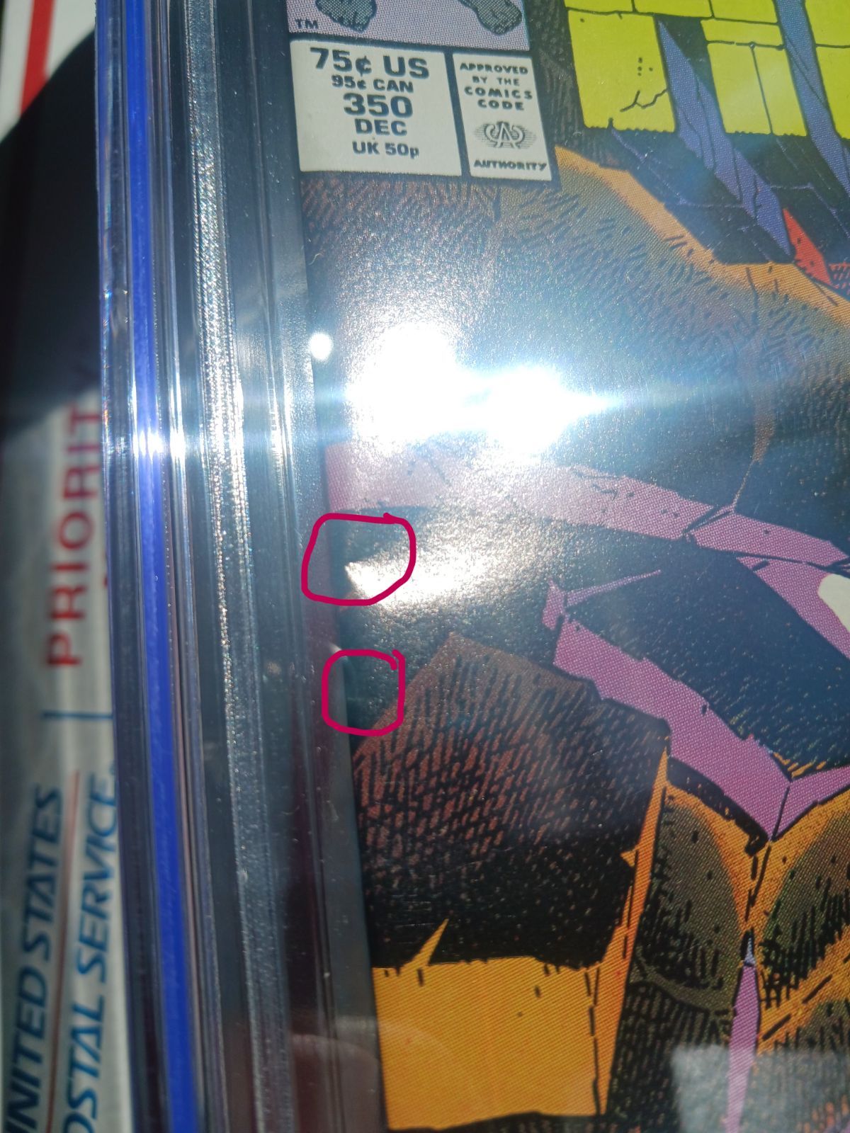 Tic marks and their effect on overall grade? - Comic Book Grading and ...