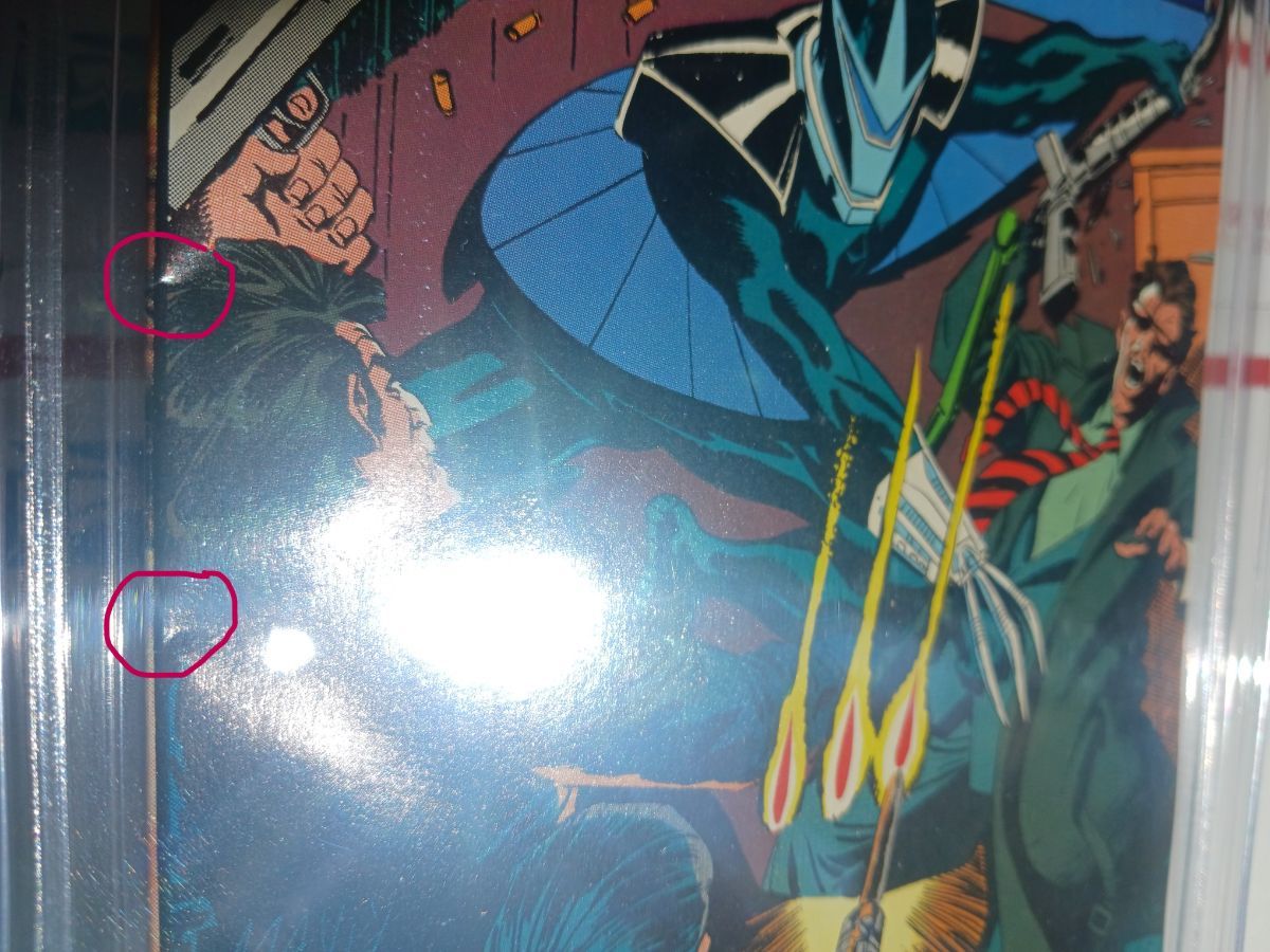 Tic marks and their effect on overall grade? - Comic Book Grading and ...