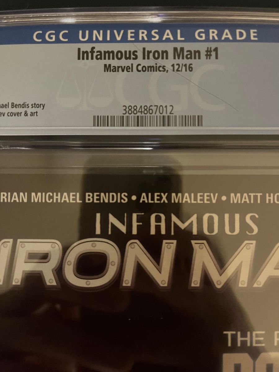 Infamous Iron Man 1 *edit 8/26 Price lowered, open to reasonable offers ...