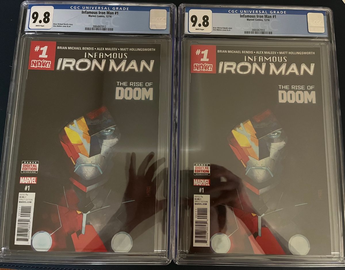 Infamous Iron Man 1 *edit 8/26 Price lowered, open to reasonable offers ...