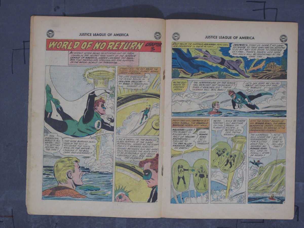 JUSTICE LEAGUE OF AMERICA #1 Coverless but complete $400.00. - Golden ...