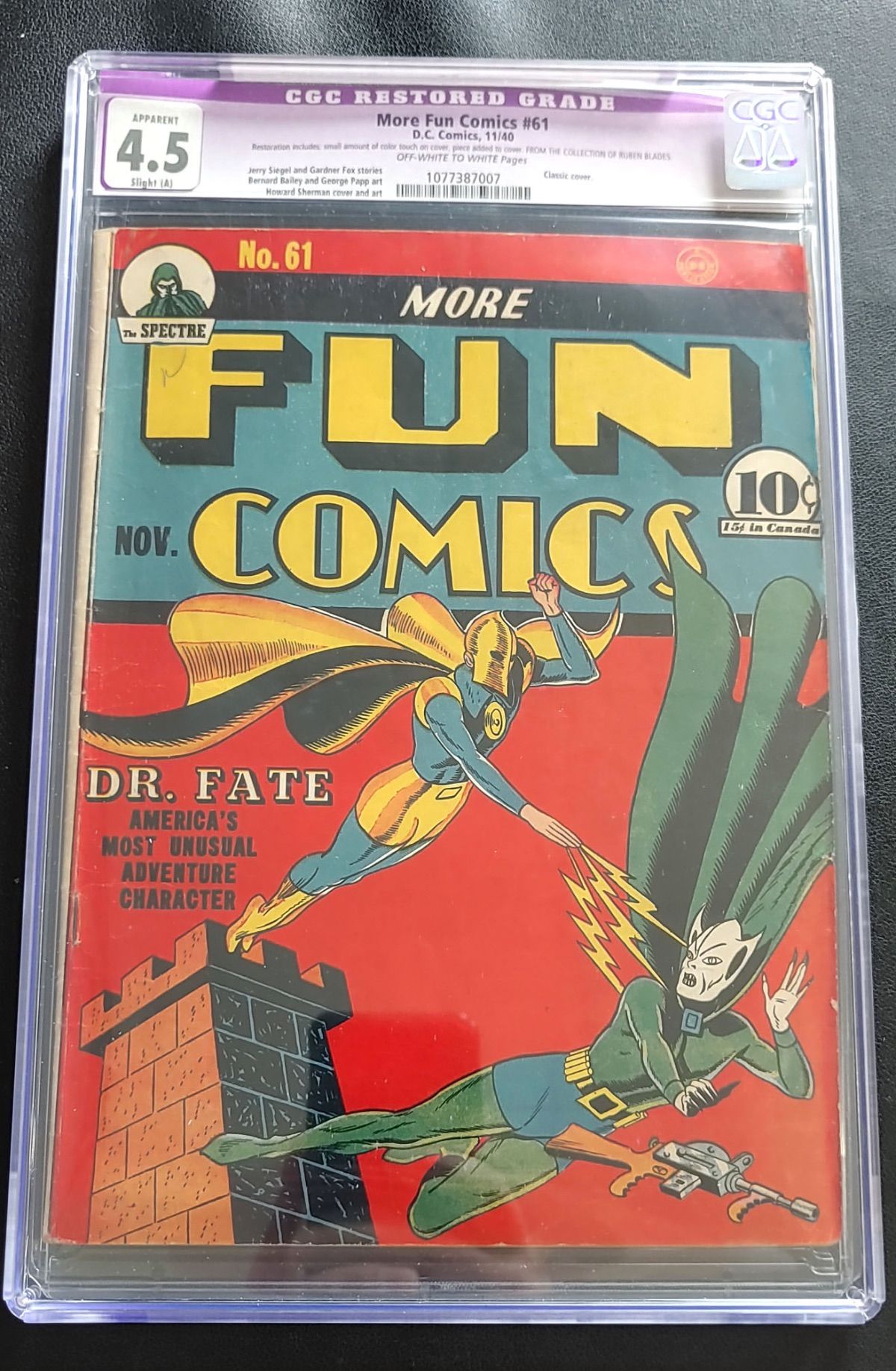 The Ruben Blades Collection on CC - Golden Age Comic Books - CGC Comic ...