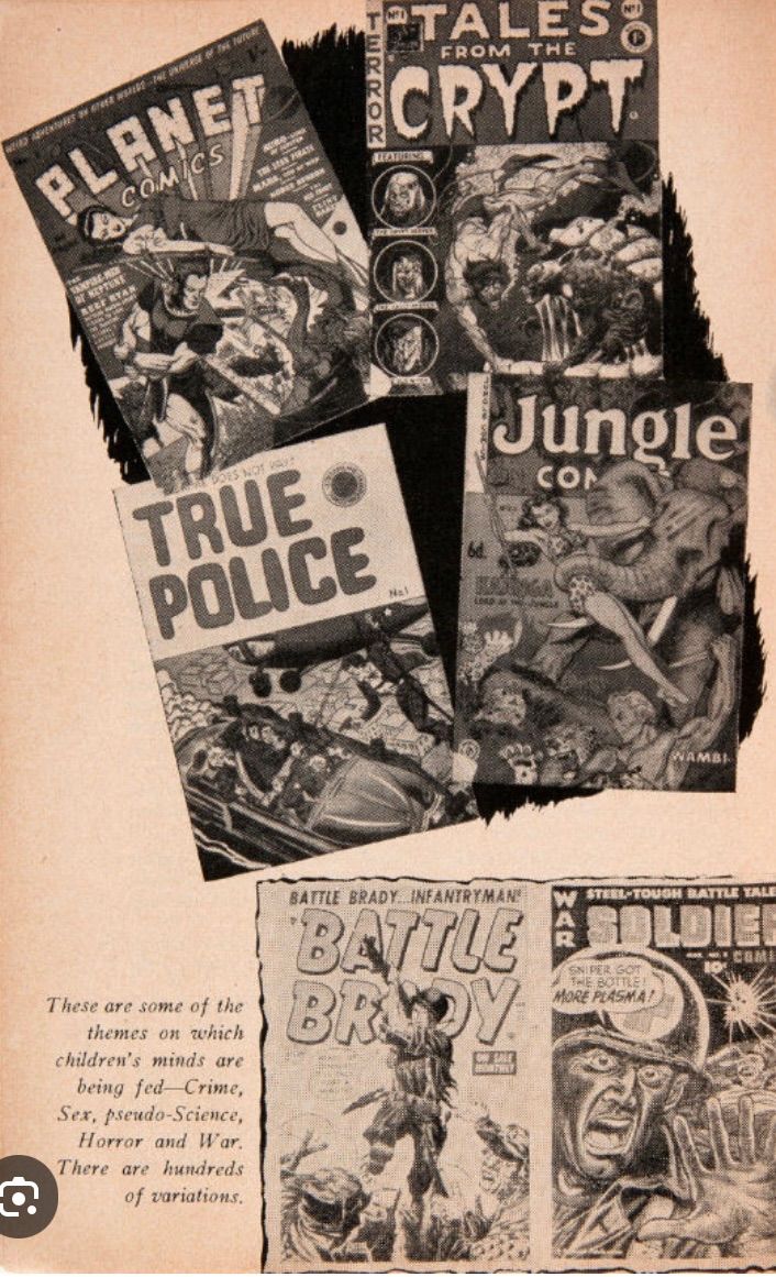 Comics and your children : Very rare comic censorship booklet 1954 ...