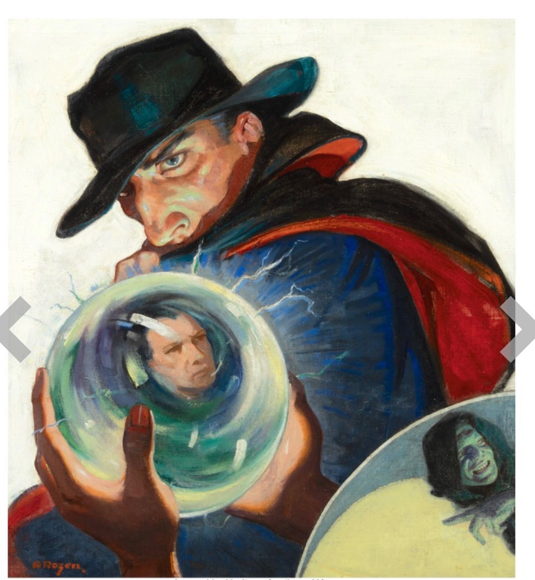Paintings and Line Work- Show Off Your Original Pulp Art - Page 6 ...