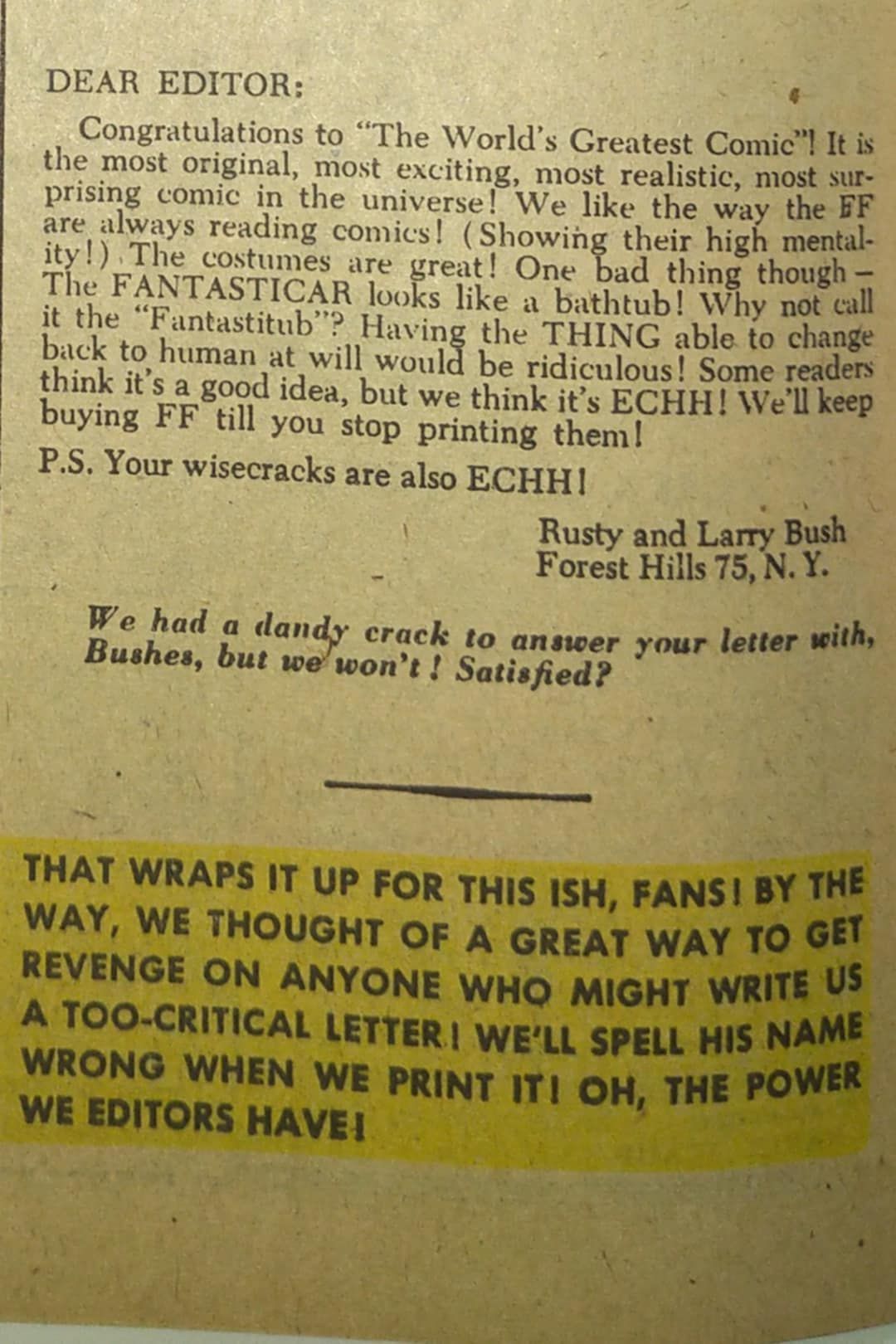 A discussion about Forbush Man - Comics General - CGC Comic Book ...