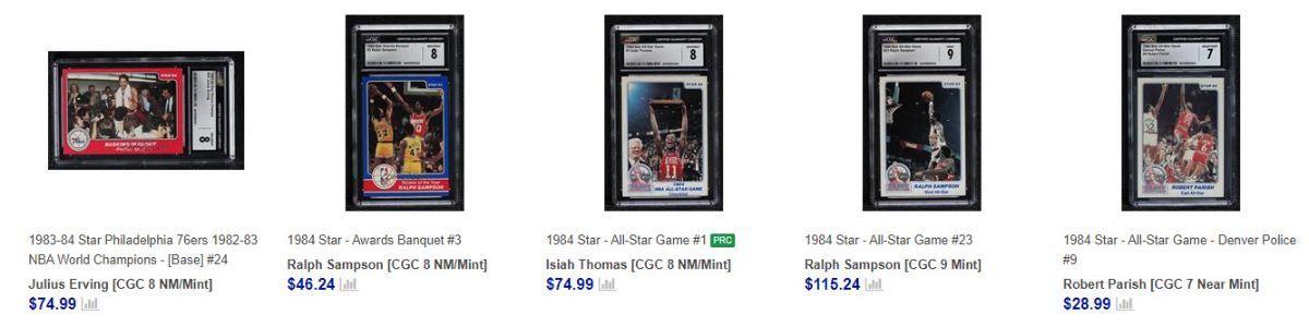 CGC Graded Star Basketball cards are for sale on COMC - Sports Card ...