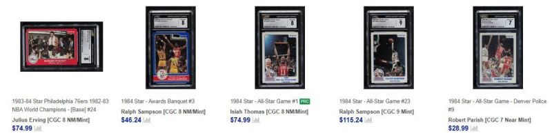 CGC Graded Star Basketball cards are for sale on COMC - Sports Card ...