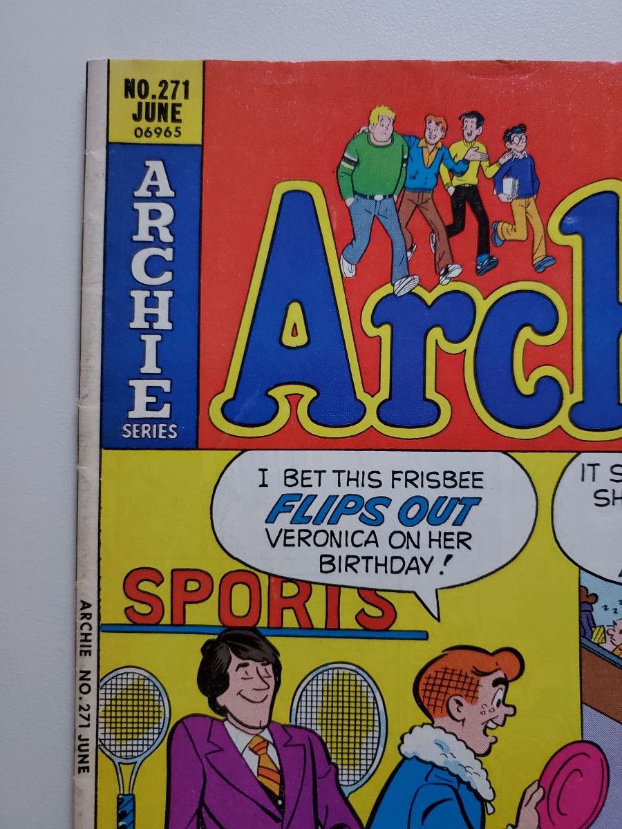 Archie Comics #271 - Pearl Necklace Innuendo cover - Hey buddy, can you ...