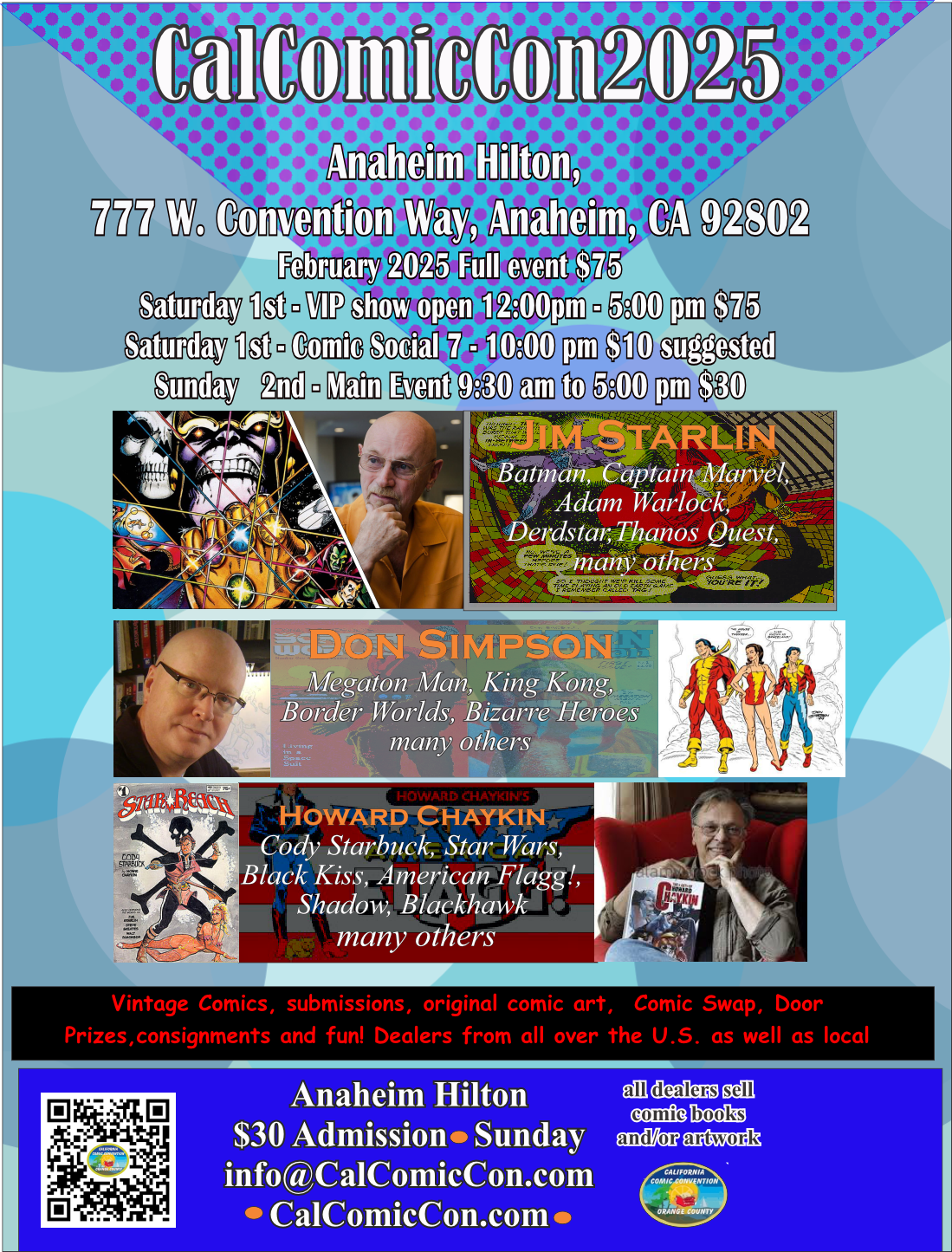 California Comic Convention 2025 ( CalComicCon ) - Comic Events - CGC ...