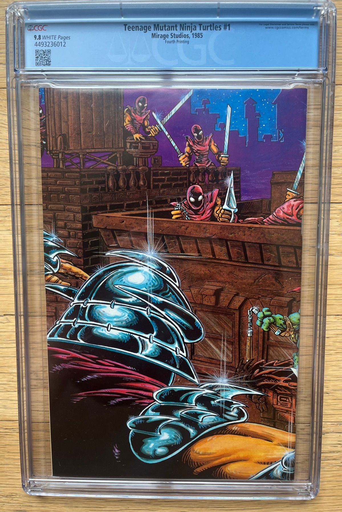 Pric drop: TMNT 1 - 4th printing 9.8, Watchmen 1 9.4 - Copper / Modern Age Only - CGC Comic Book ...