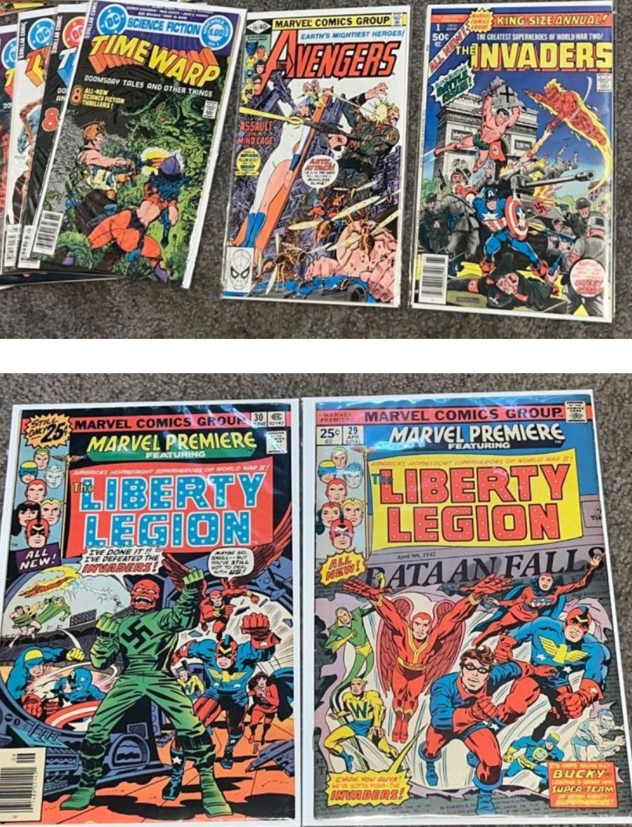 $50 shipped for the remaining 4 Marvels!! - Marvel & DC Bronze Age Lots ...