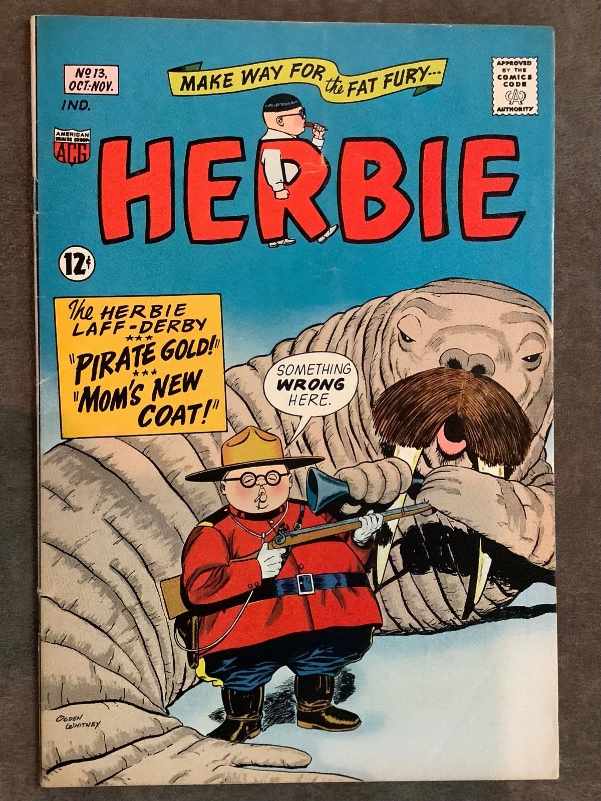 CLOSED! Bonus Book! — 20% OFF; Herbie the Fat Fury, plus a few oddballs ...