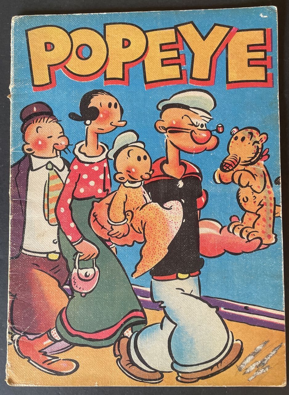 Let's see some Popeye books! - Victorian and Platinum Age Comic Books ...