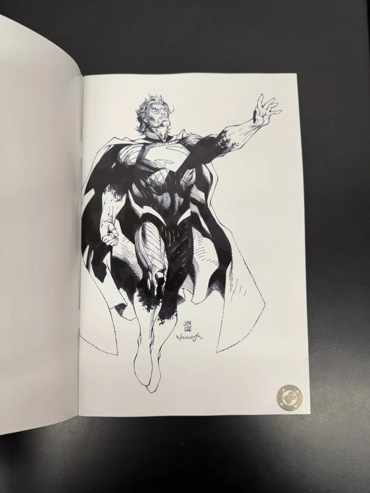 absolute superman #1 sketch variant 1 / jim lee sketch - Newbie Comic Collecting Questions - CGC ...