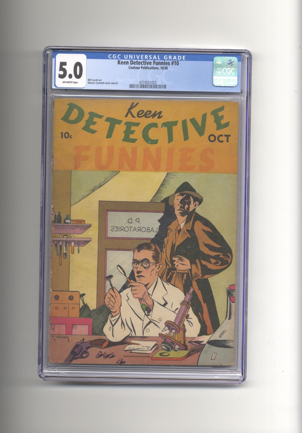 Rare ! Keen Detective Funnies 10, Early FF slabs, A Matt Bakers Dozen ...