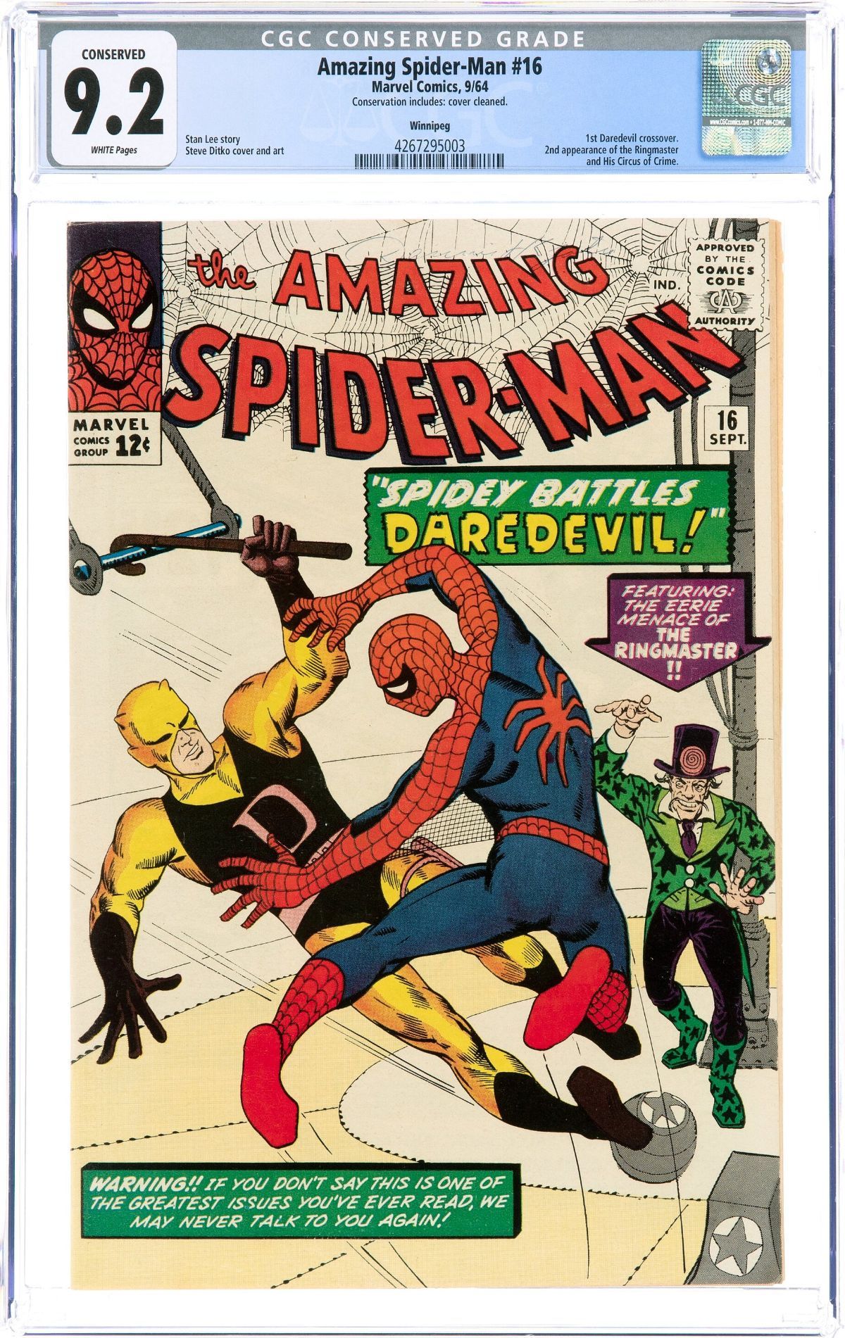Insight on “cover cleaned” conserved grade - Comic Book Grading and ...