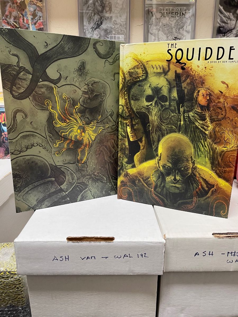 Ben Templesmith and David Mack books with original art!! - Mixed Age ...