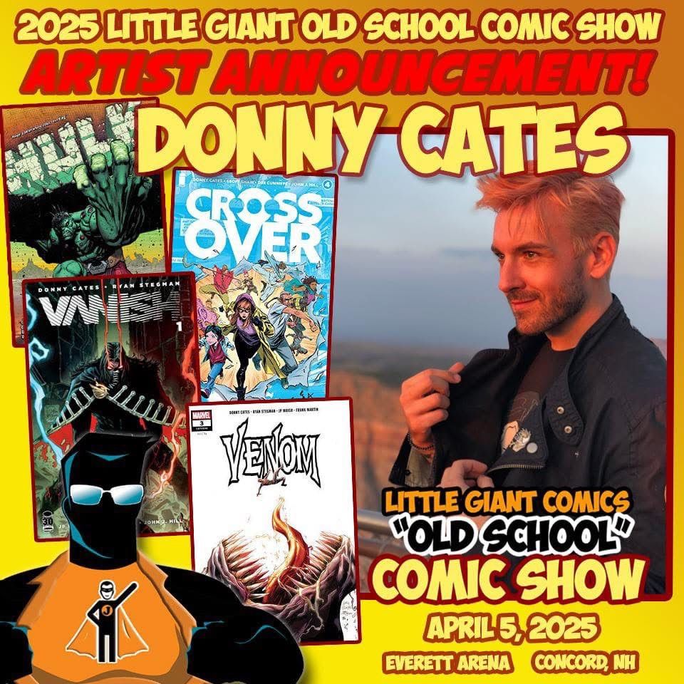 Little Giant Comics OLD SCHOOL COMIC SHOW - April 5, 2025 - Concord, NH ...