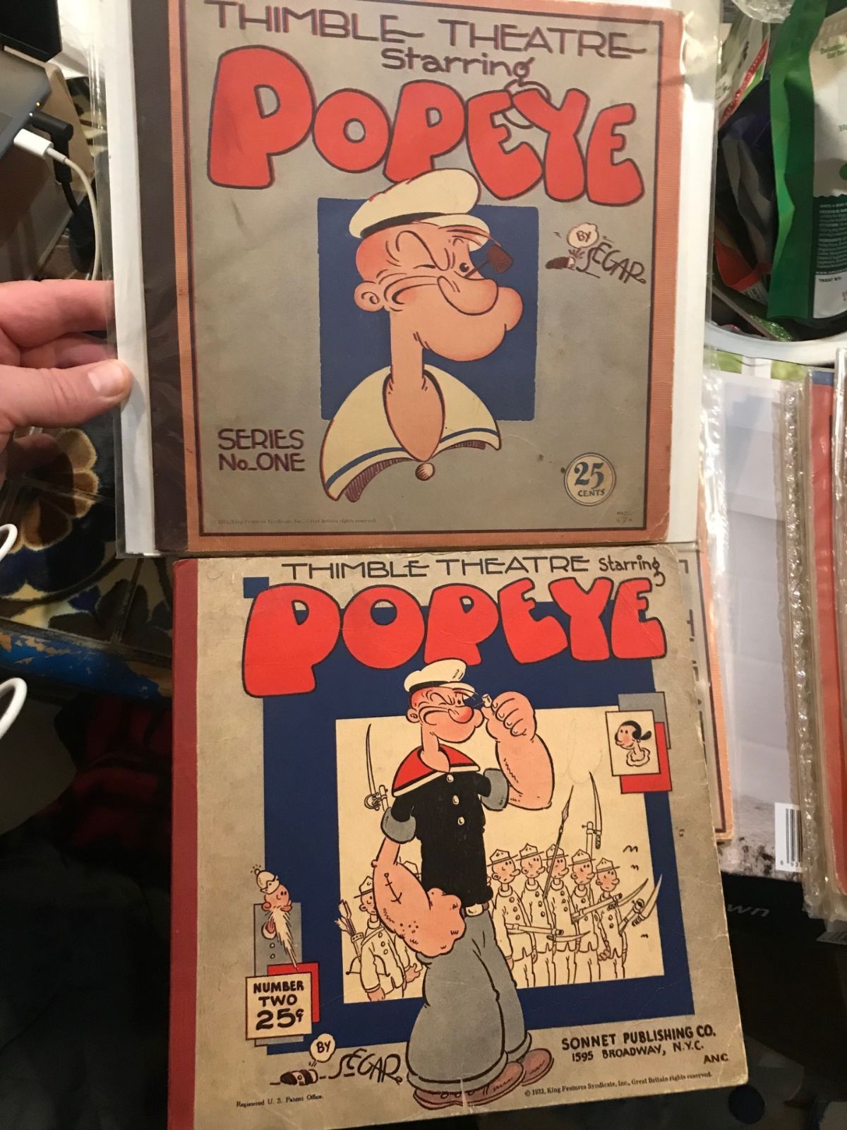 Let's see some Popeye books! - Victorian and Platinum Age Comic Books ...