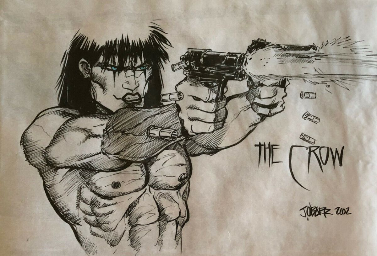 WTB James OBarr Crow Art! - Original Comic Art Only - CGC Comic Book Collectors Chat Boards