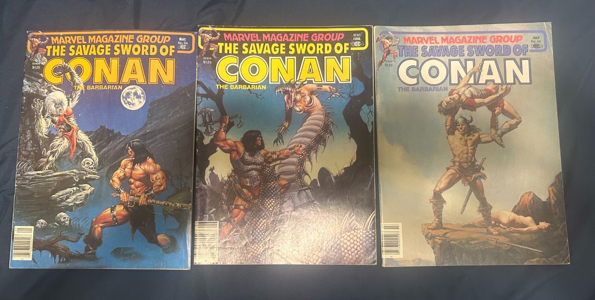 Savage Sword Of Conan back issues (not high grade)10% OFF. CHEAP!! New ...