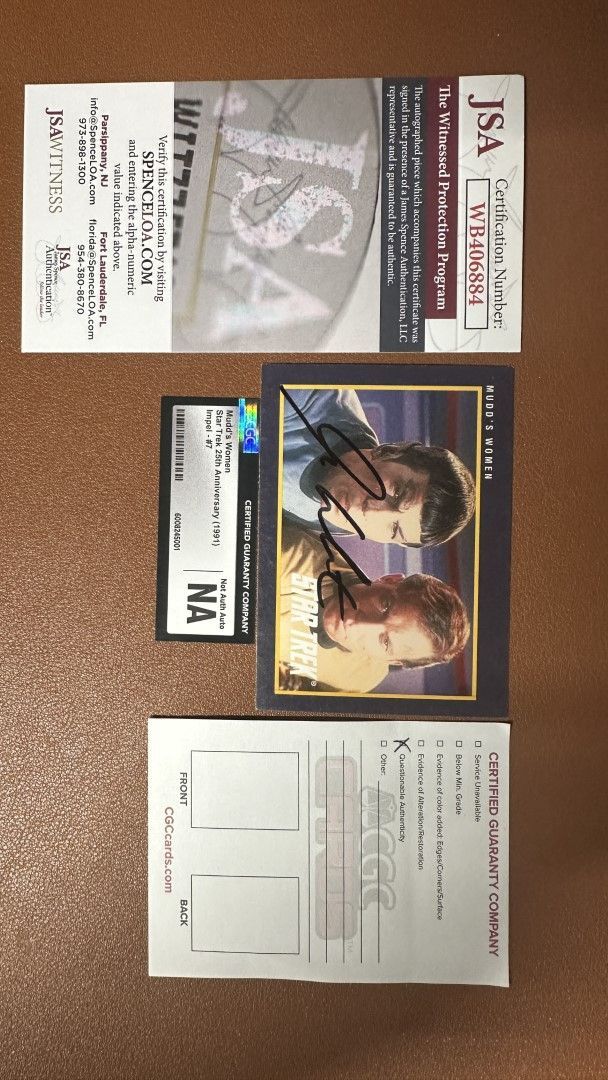 JSA Witnessed Protection Program Cards - Rejected - Ask CGC Cards ...