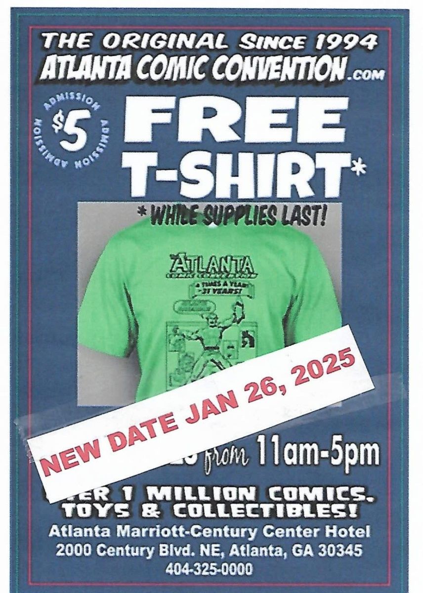The Atlanta Comic Convention --January 26`th - Comic Events - CGC Comic ...