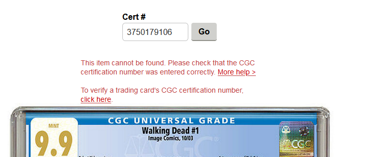 QR code linking to wrong site - Ask CGC Cards - TCGs & Non-sports - CGC ...