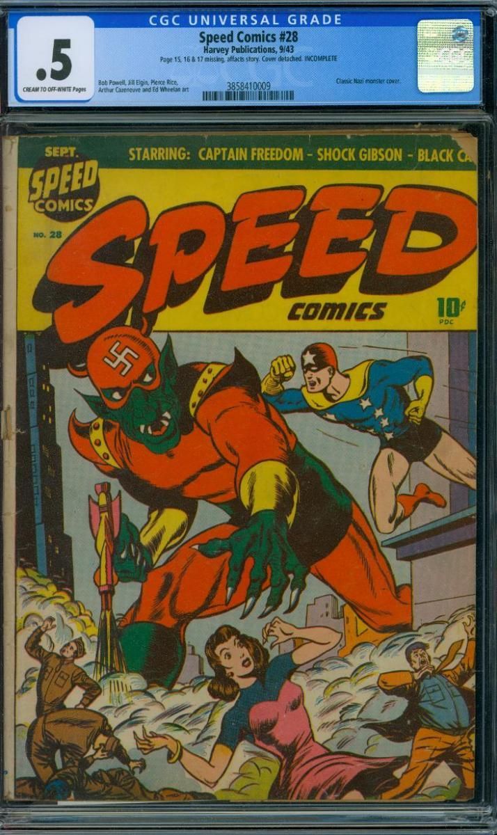 Show some love for Speed Comics - Page 5 - Golden Age Comic Books - CGC ...