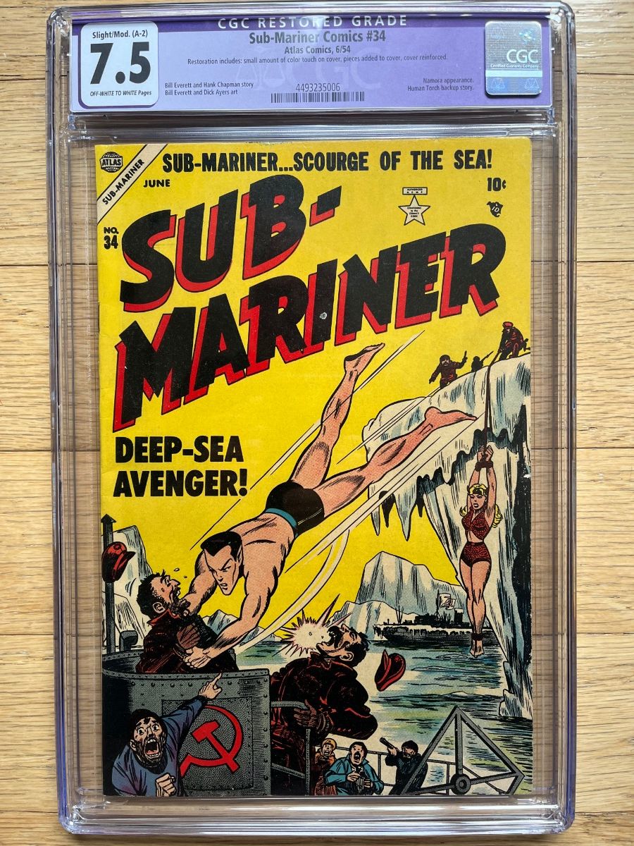 Closed: Superman 25, Young Men 25, Submariner 34, PEP 53, Detective 400, Mysterious Adventures ...