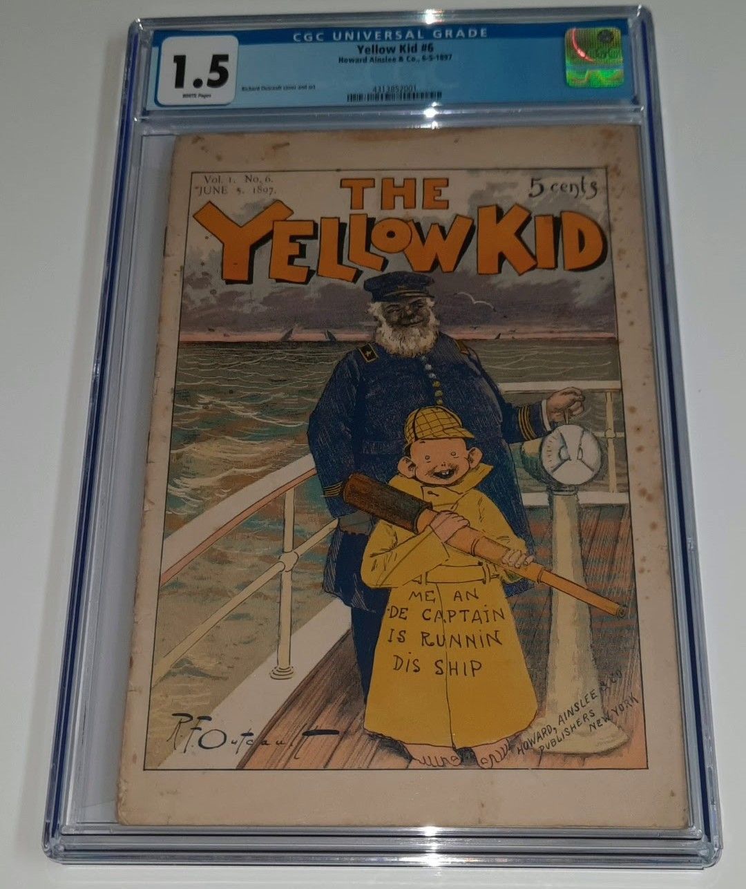 Richard F. Outcault’s The Yellow Kid - Victorian and Platinum Age Comic ...
