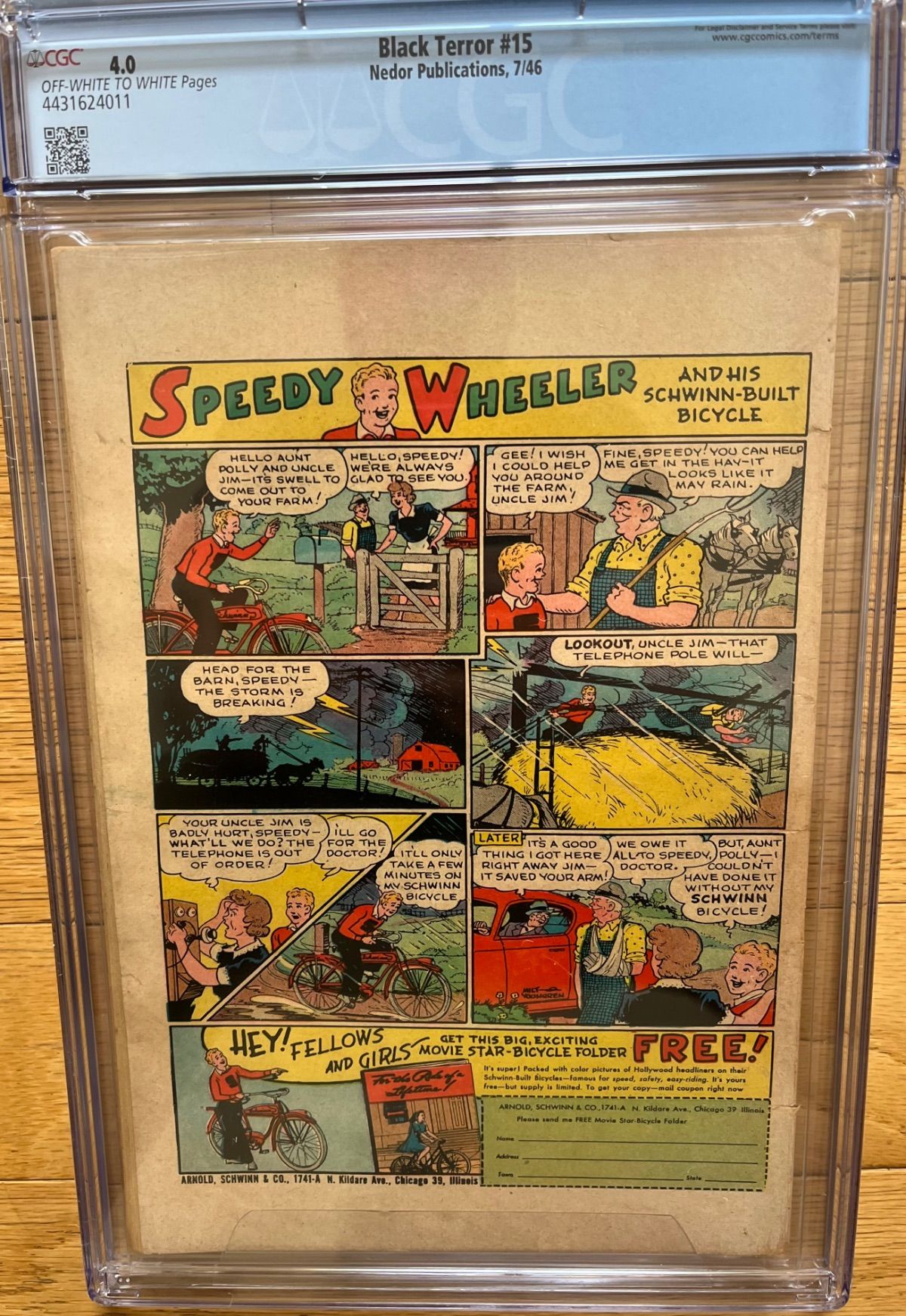 Closed: Black Terror 8, 14, 15 - Golden / Silver / Bronze Age Only ...