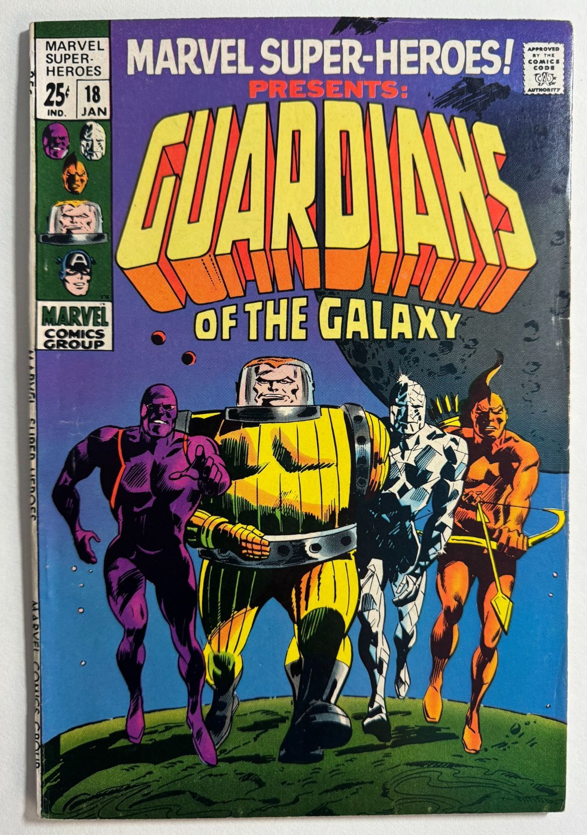 PGM Marvel Super Heroes #18 (Guardians of the Galaxy) - Hey buddy, can you spare a grade? - CGC ...