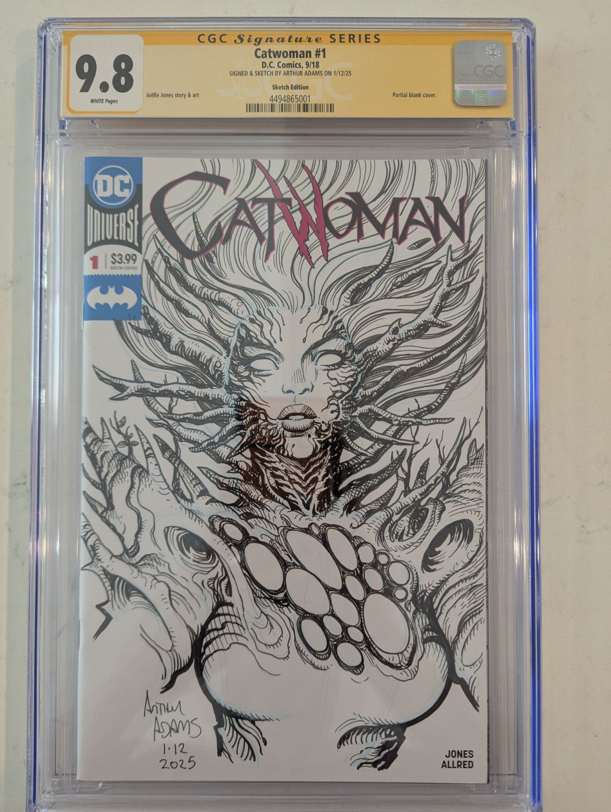 Arthur Adams 2024 Cgc remarks and head sketch! Post them here. - Page 4 ...