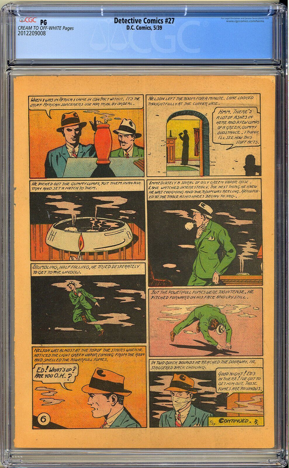 [ Closed ] CGC Detective #27 & #28 pages for sale - Golden / Silver ...