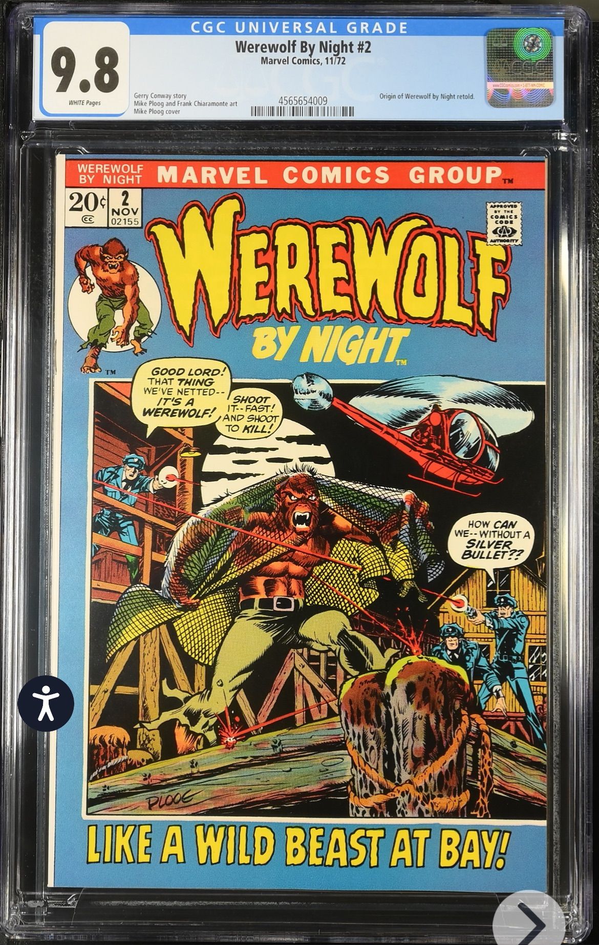 WWBN 2 CGC 9.8 white, more books added including WWT 14 cgc 9.6 white ...
