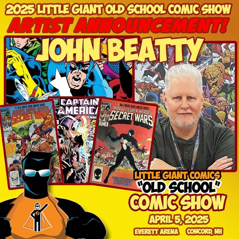 Little Giant Comics OLD SCHOOL COMIC SHOW - April 5, 2025 - Concord, NH ...