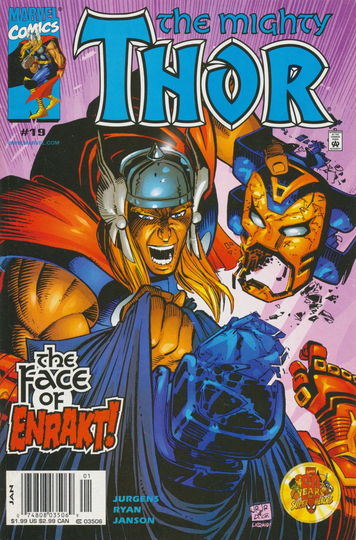Marvel October 1999 ~ February 2000 US Newsstand Price Variants - Page ...