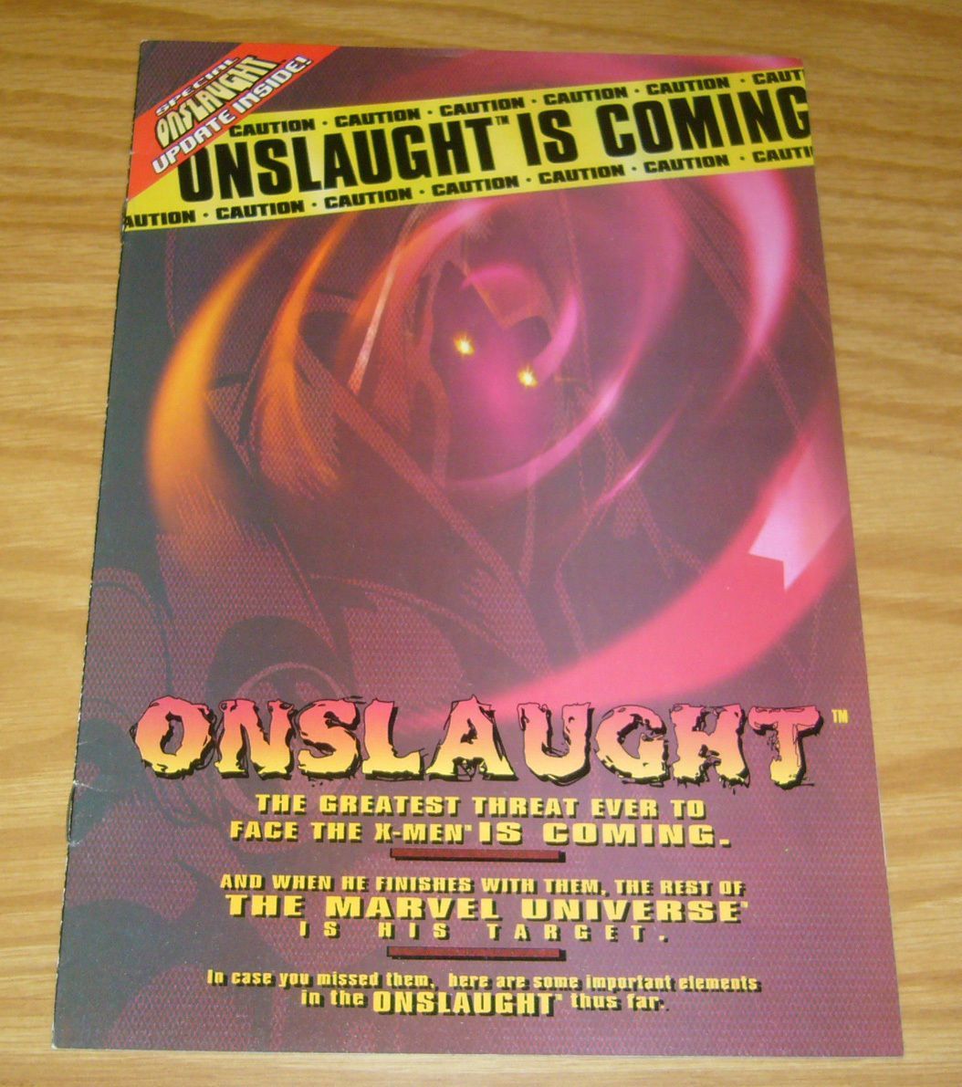 Need Help Identifying This Onslaught Promo Comic - Modern Age Comic ...