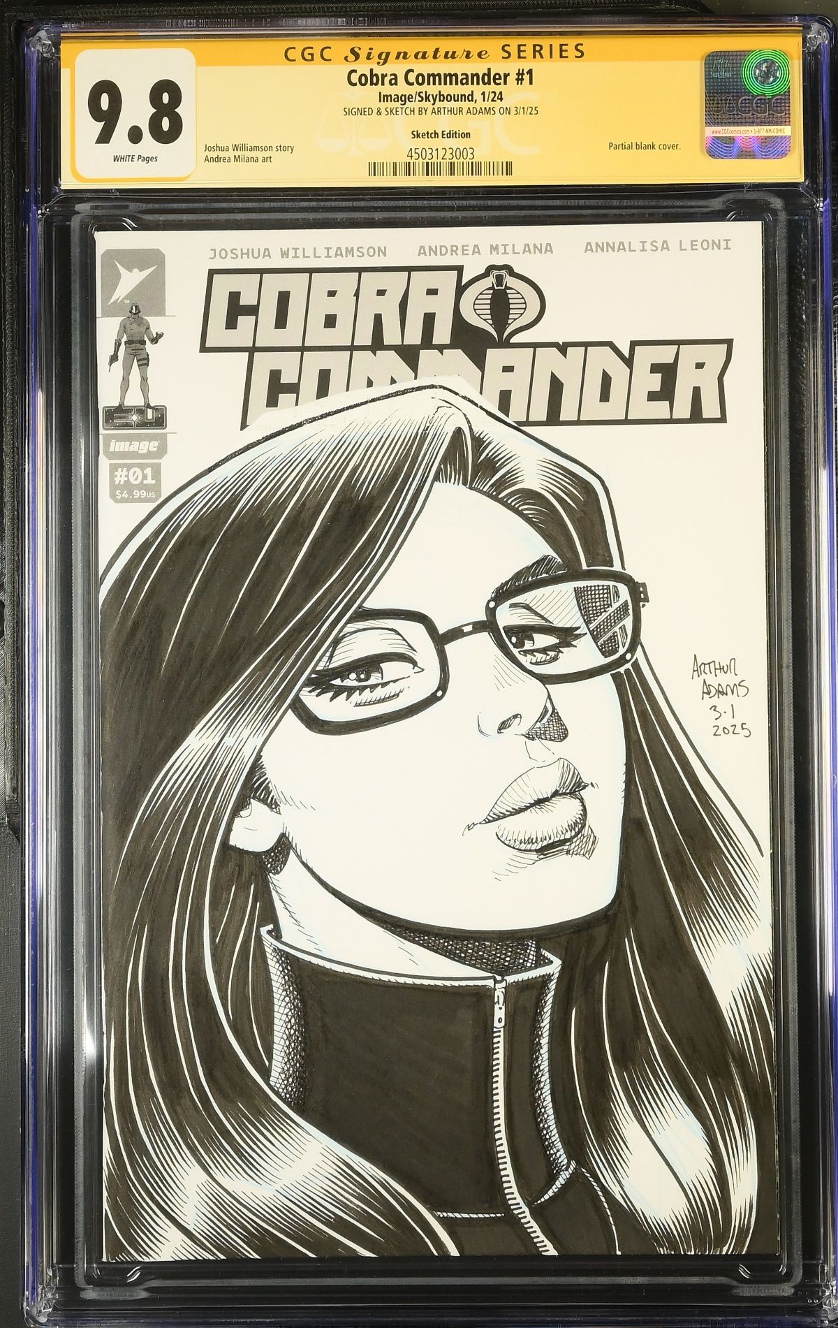 Arthur Adams 2024 Cgc remarks and head sketch! Post them here. - Page 6 ...