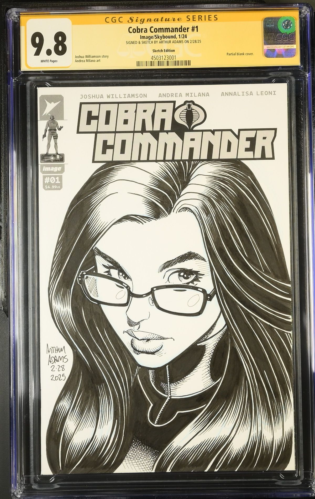 Arthur Adams 2024 Cgc remarks and head sketch! Post them here. - Page 6 ...