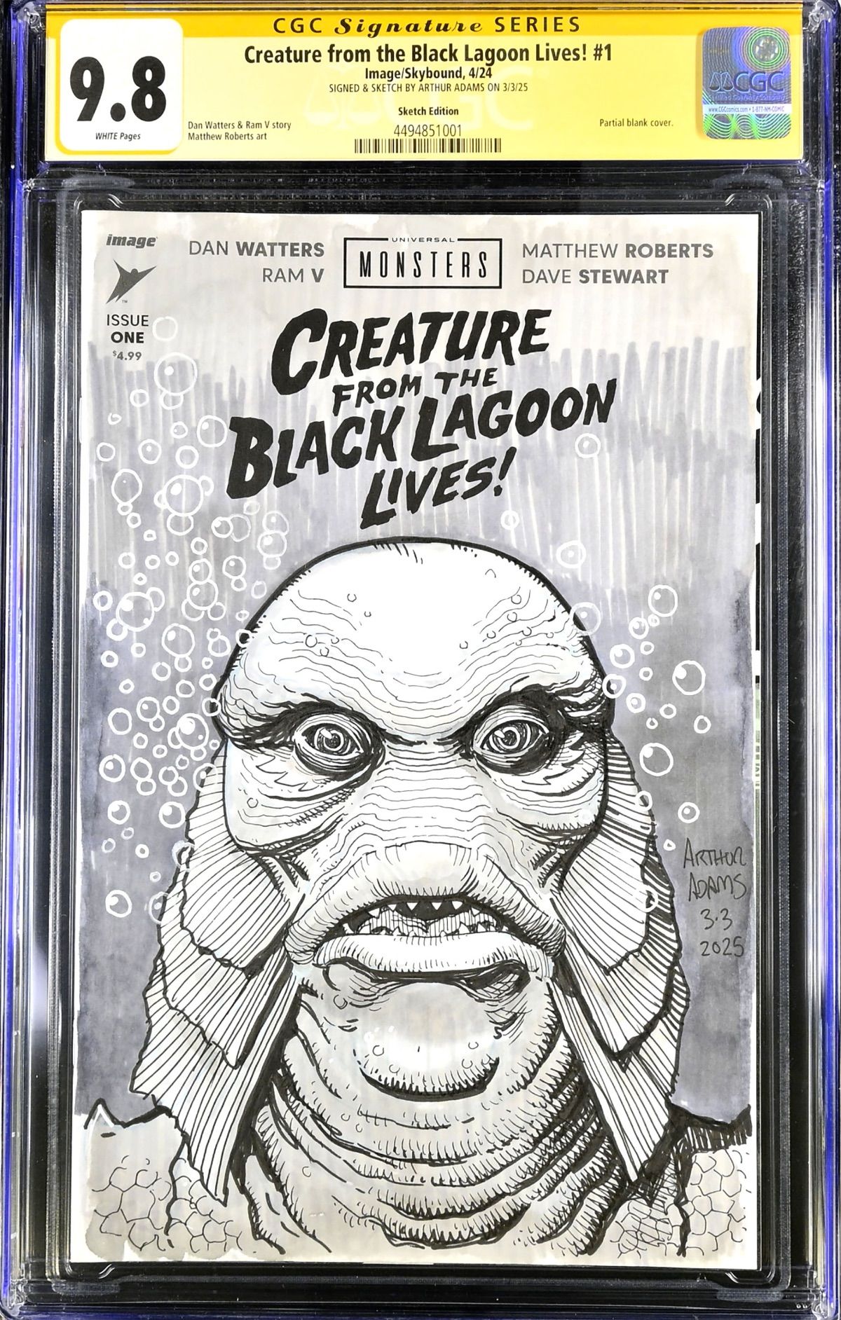 Arthur Adams 2024 Cgc remarks and head sketch! Post them here. - Page 4 ...