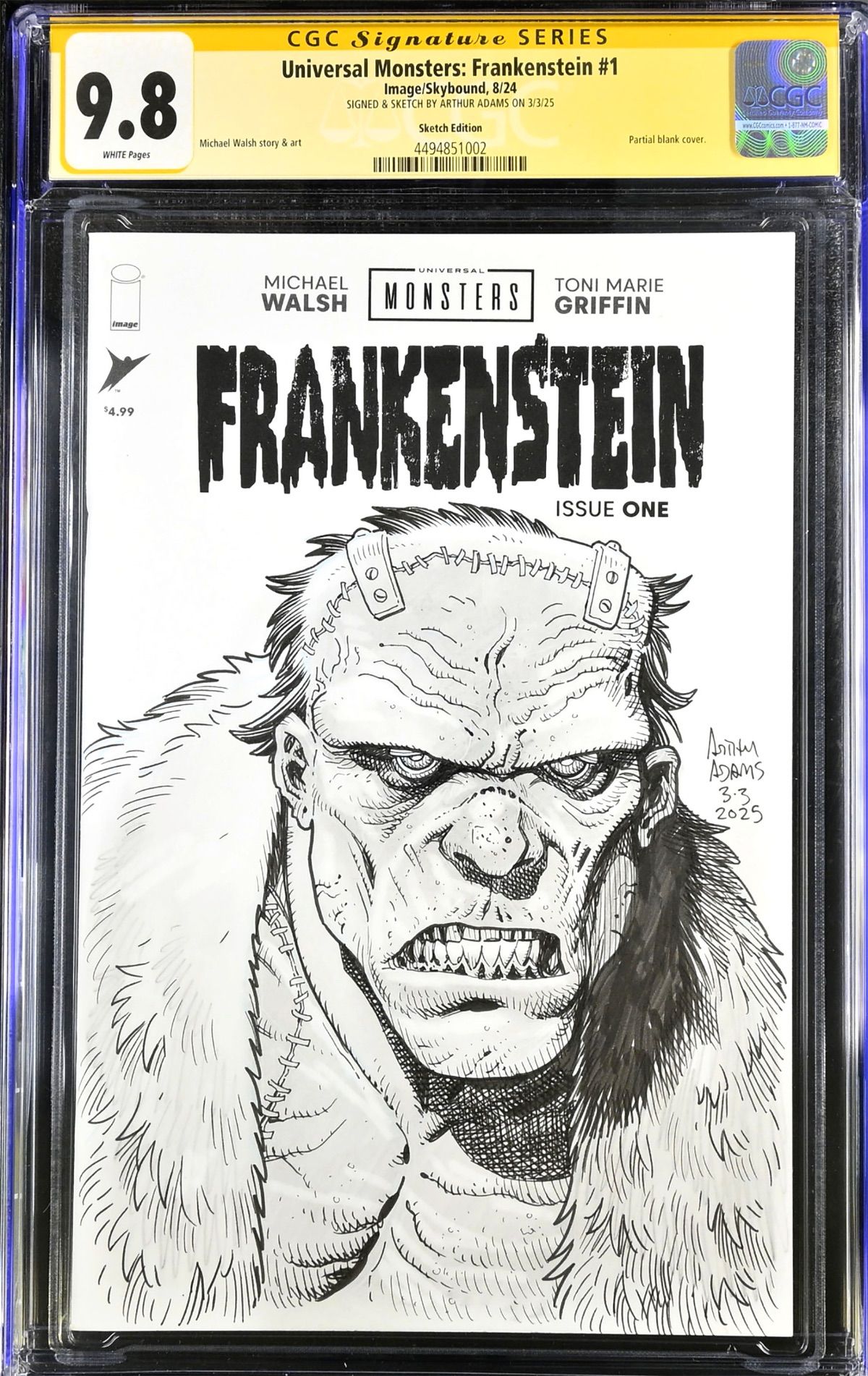 Arthur Adams 2024 Cgc remarks and head sketch! Post them here. - Page 4 ...