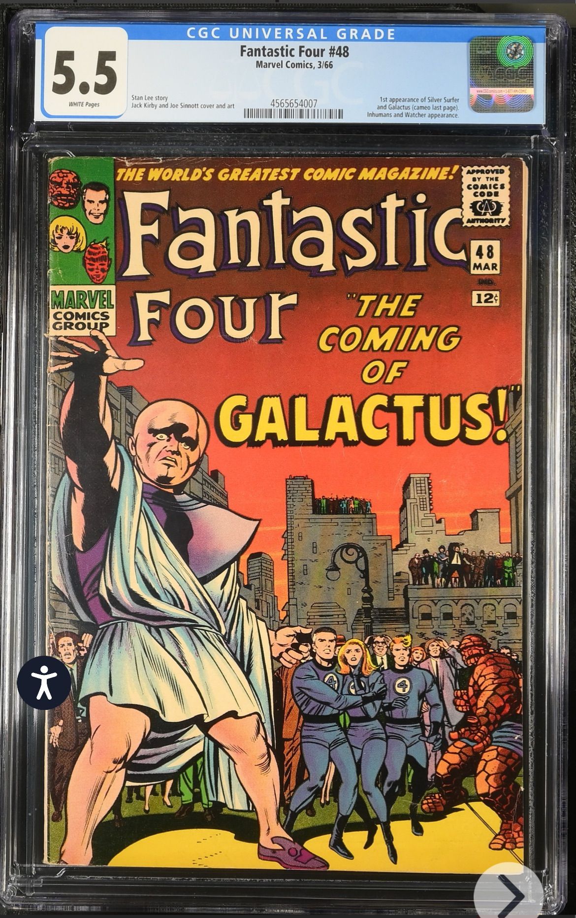 CGC Fantastic Four 10% off CGC books 20% off raw - Page 12 - Golden / Silver / Bronze Age Only ...
